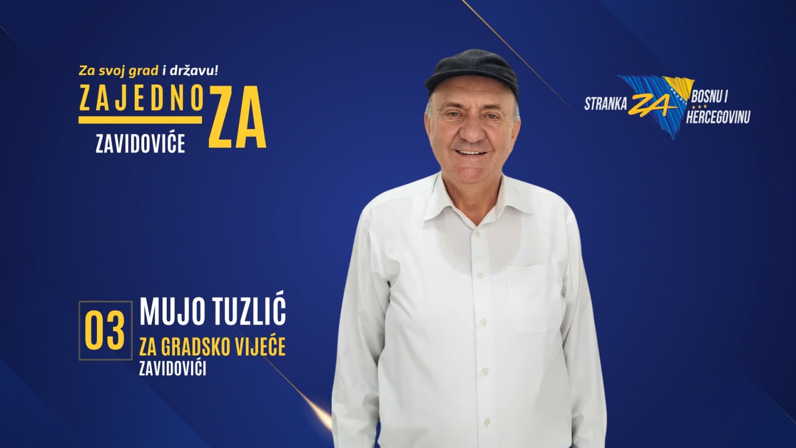 Mujo Tuzlić – Kandidat SBiH za gradskog vijećnika: Otvorimo vrata ...